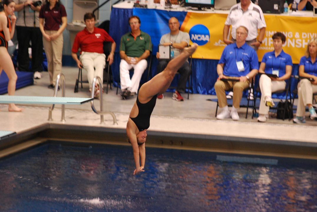 2014 Women's NCAA Diving Championships: Laura Ryan On Top After 1 Meter ...