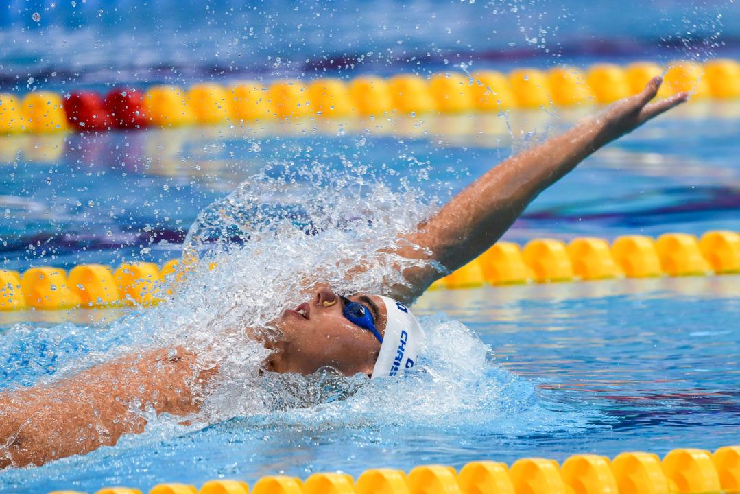 Christou Produces Greek National Record In 50 Backstroke