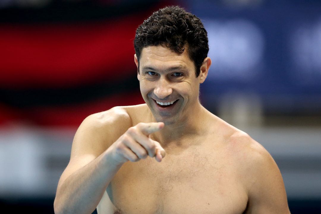 Gustavo Borges Swims 24 Second 50 LCM Free at Age of 44