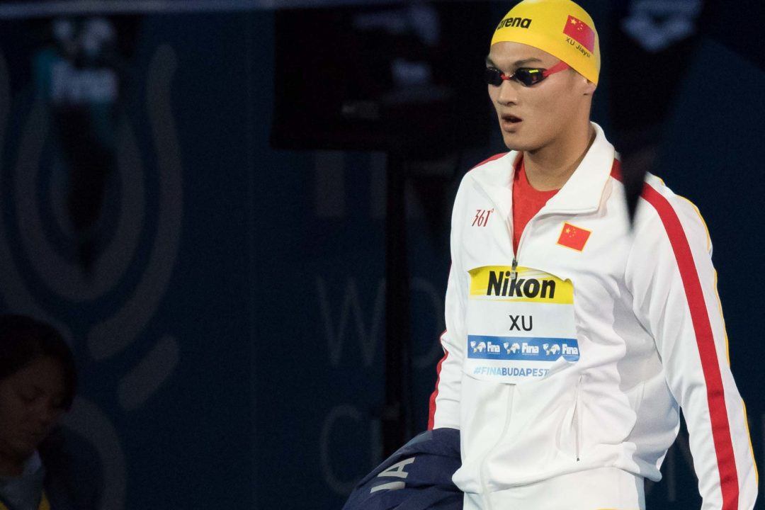 ASIA: Jiayu Wins China's 1st 100 Back World Champs Gold Ever