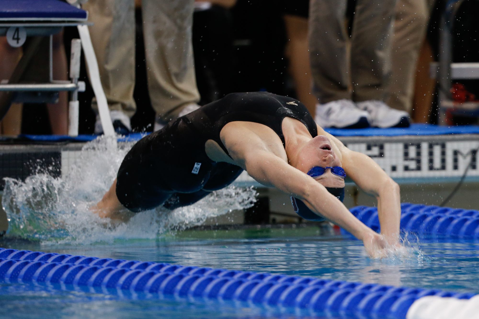 2018 W. NCAAs: Ally Howe Pops 2nd Fastest 100 Back Ever with 49.7 for ...