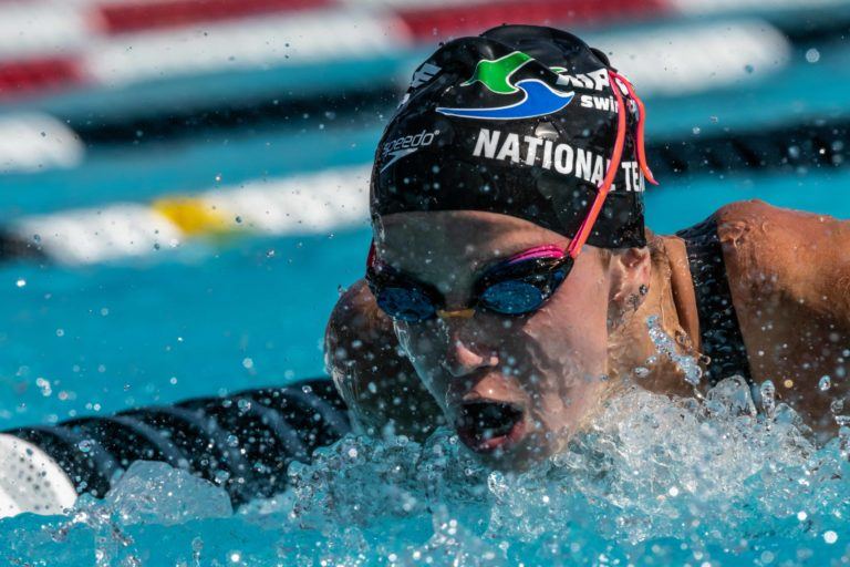 Regan Smith Re-Breaks Pro Swim Series Record in 100 Back in Des Moines