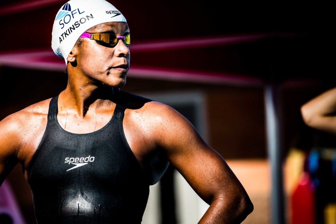 Alia Atkinson Swims 1:08.99 100 BR at Plantation Sectionals Day 2