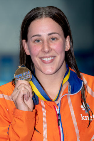 Inge Jansen Wins 3-Meter Title by 1.25 Points at European Diving ...
