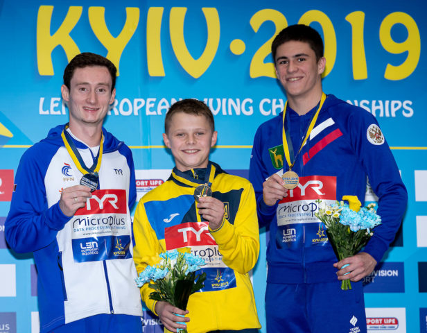 13-Year Old 10M Champion Oleksii Sereda Is Youngest Euro Diving Gold ...