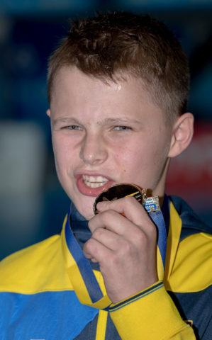 13-Year Old 10M Champion Oleksii Sereda Is Youngest Euro Diving Gold ...