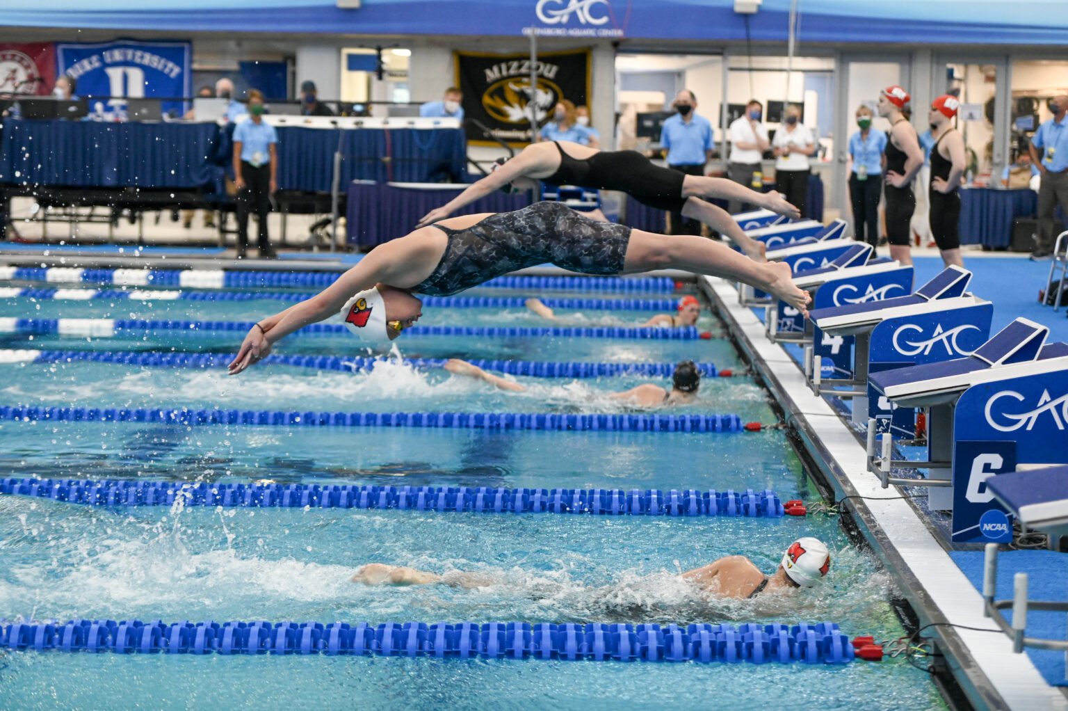 PHOTO VAULT: Day 1 of 2021 Women's NCAA Swimming & Diving Championships